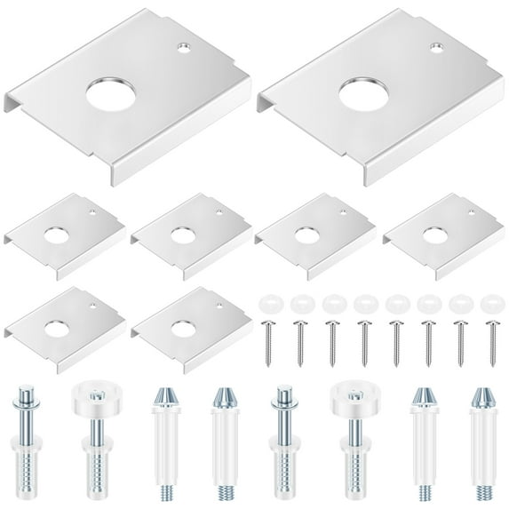 TMWEFUSC Bi Fold Door Repair Kit for 1-3/8" Include 8 Pcs Bi Fold Door ...