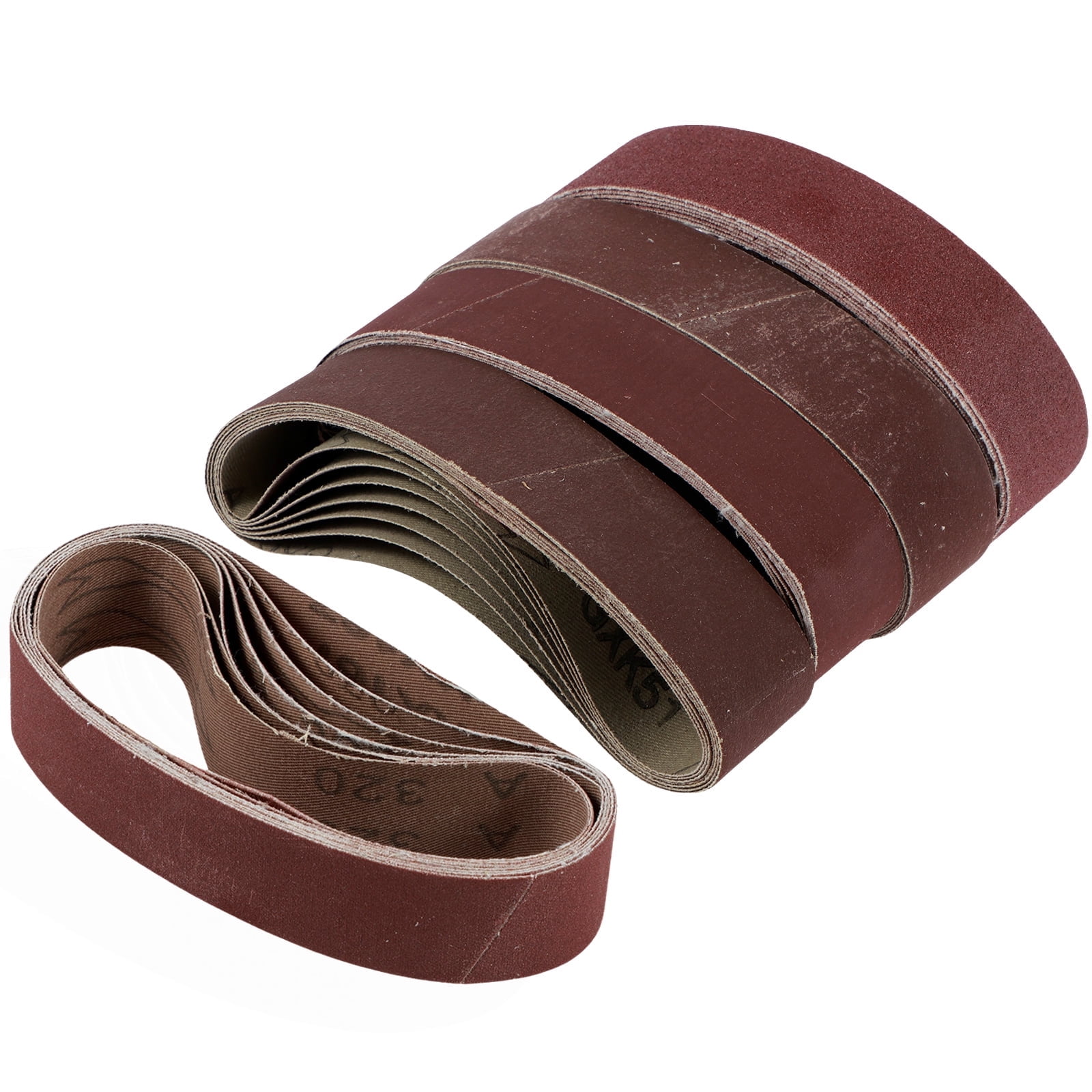 TMWEFUSC Sanding Belt Set for Wood and Metal 120/320/600/800/1000 Grit ...