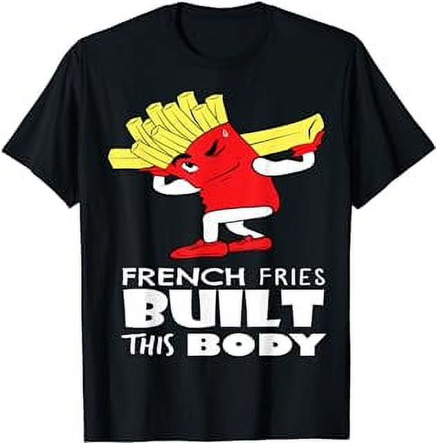 TMac Funny French Fries T-Shirt for Men and Women - Walmart.com
