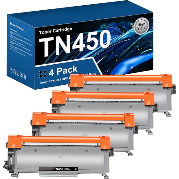 TN-450 TN450 Toner TN420 Replacement for Brother TN450 Toner Cartridge ...