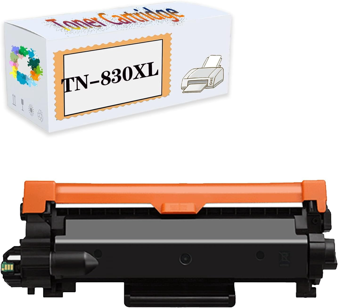 TN-830XL TN830XL Toner Cartridges Compatible for Brother DCP-L2640DW ...