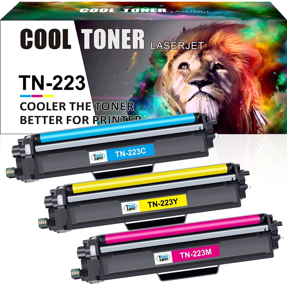TN223 Toner Cartridge Compatible for Brother TN-223 TN-227 TN223C ...