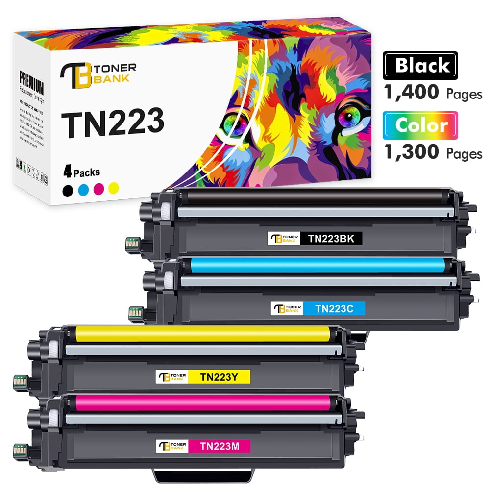 TN223 Toner Cartridge Compatible for Brother TN-223 TN227 TN-227 TN ...