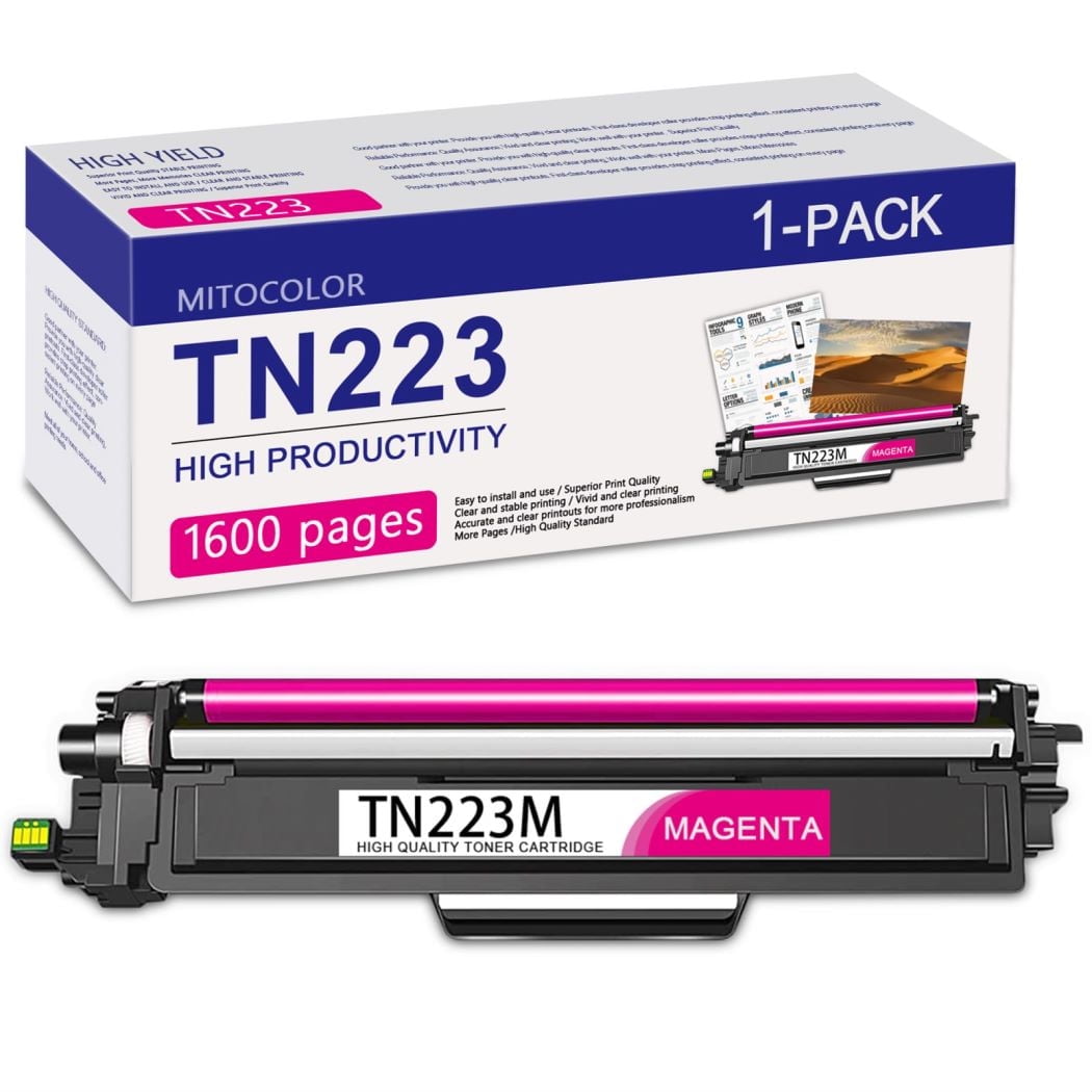 TN223 Toner Cartridge Magenta Replacement for TN 223 Toner for MFC ...