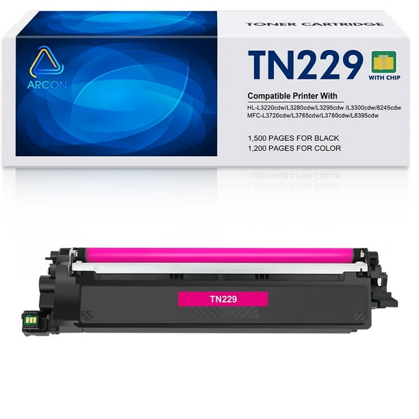TN229 Toner Cartridge Compatible for Brother TN-229 TN229M for Brother ...