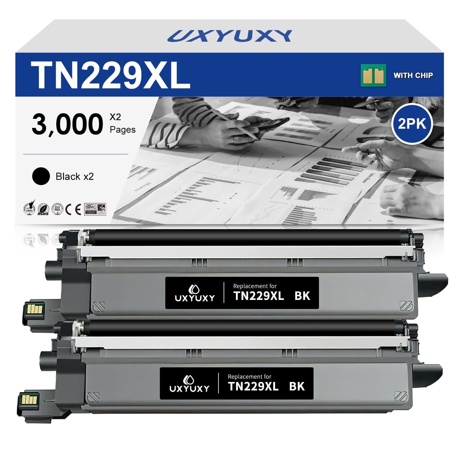 TN229 Toner Cartridge for Brother TN229 TN229XL Toner Cartridges to Use ...