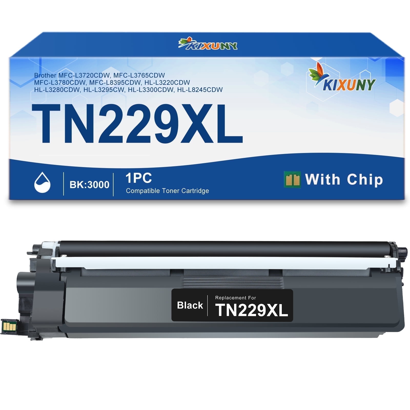 TN229XL TN229 Black Toner Cartridges Replacement for Brother TN229XL ...