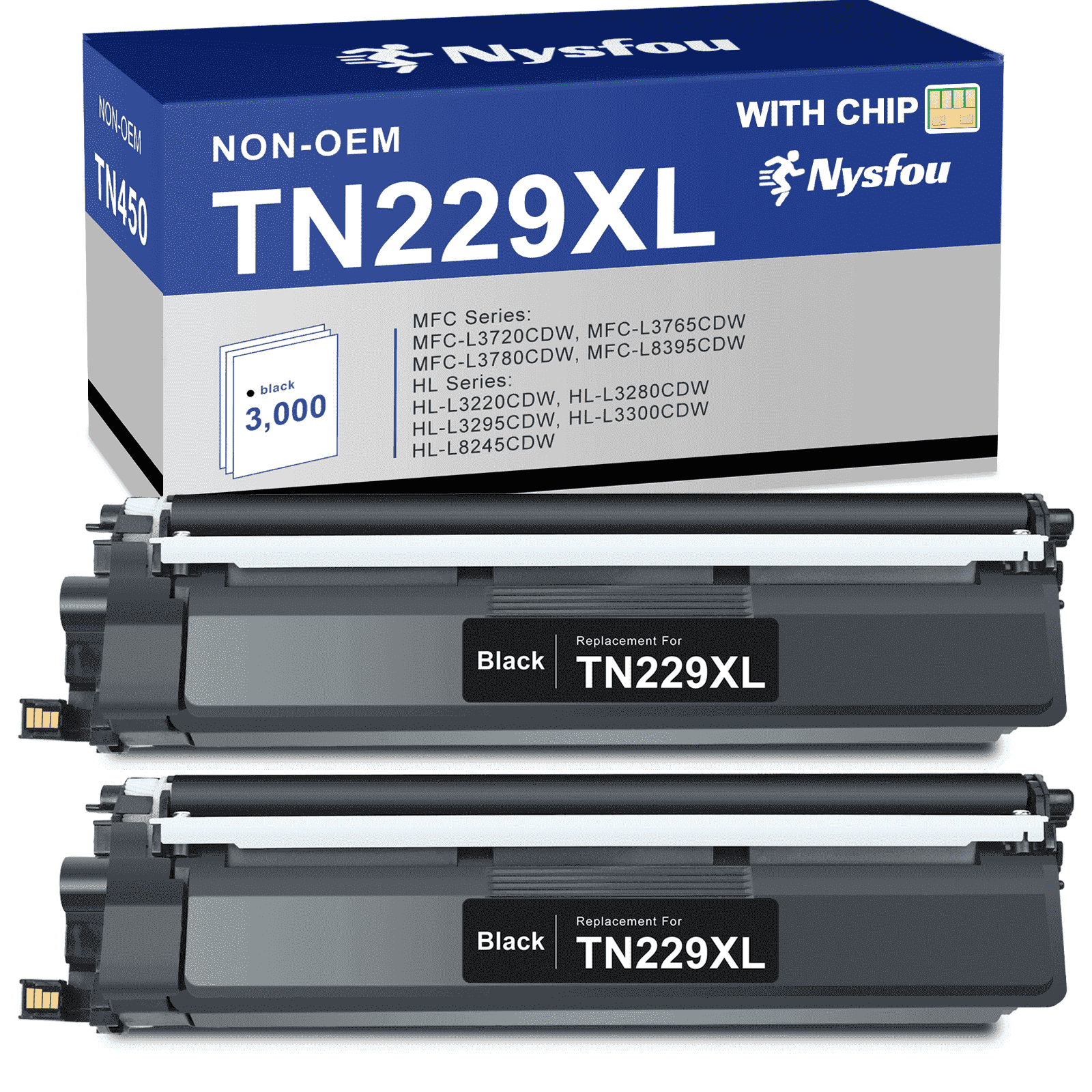 TN229XL Toner Cartridge High Yield Compatible for Brother TN229XL Toner ...