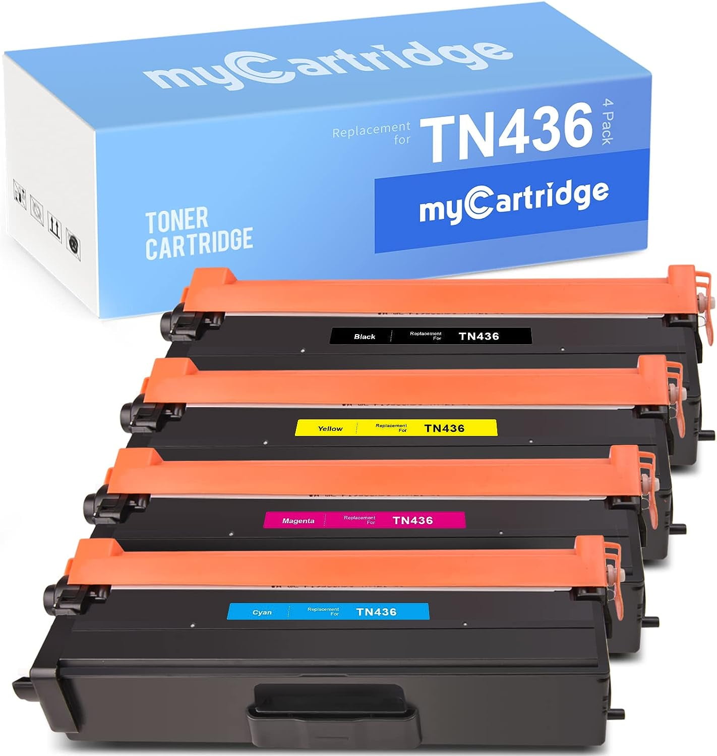 TN436 Toner Cartridge Replacement for Brother TN436 TN-436BK 436 TN433 Compatible for Brother ...