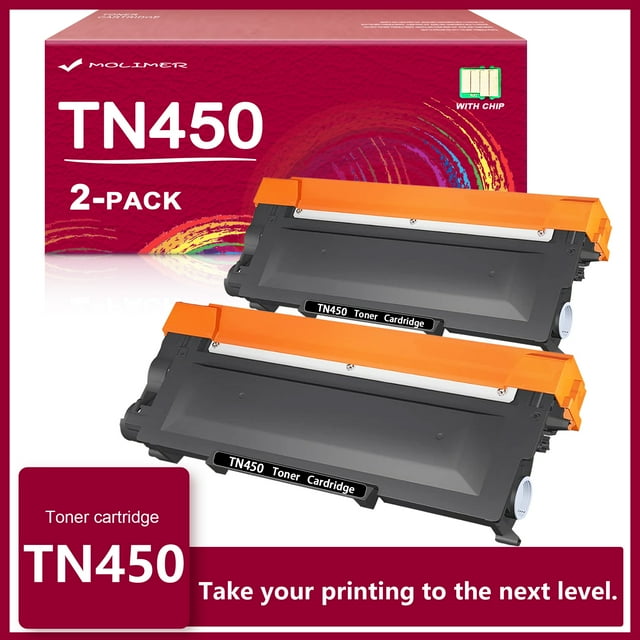 TN450 TN420 Toner Cartridge High Yield Replacement for Brother TN-450 ...