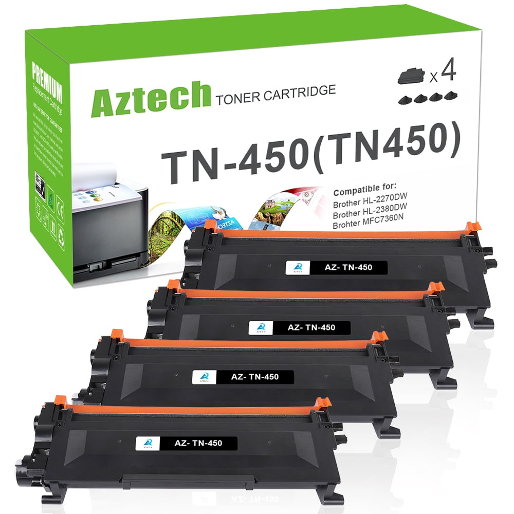 TN450 Toner Cartridge Compatible for Brother TN-450 TN450 TN-420 TN420 ...