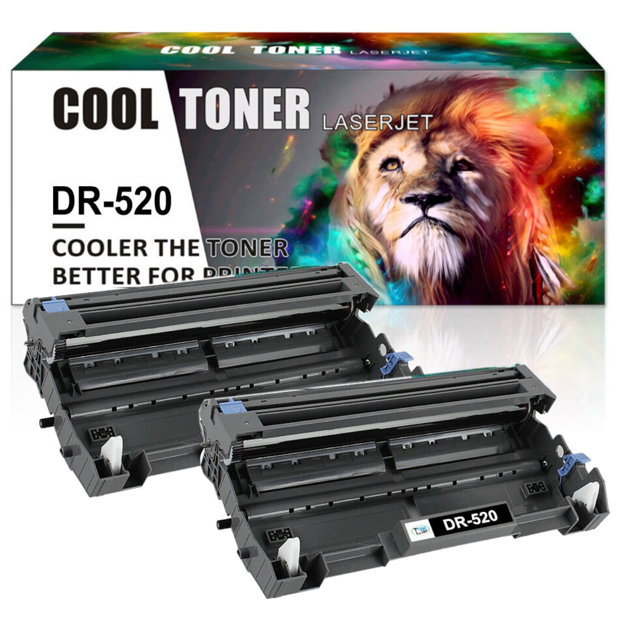 TN580 DR520 Drum Unit Kit | Compatible for Brother TN580 DR520 DR-520 ...