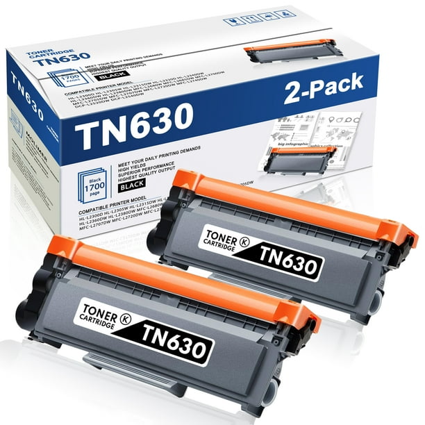TN630 Toner Cartridge Replacement for Brother TN-630 HL-L2305W HL ...
