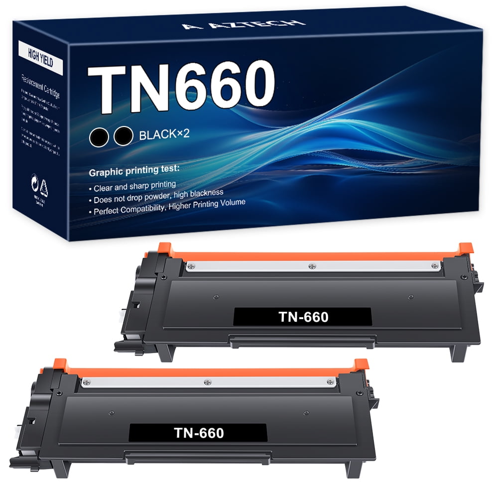 TN660 TN630 Toner Cartridge Compatible for Brother TN660 TN-660 TN 660 ...