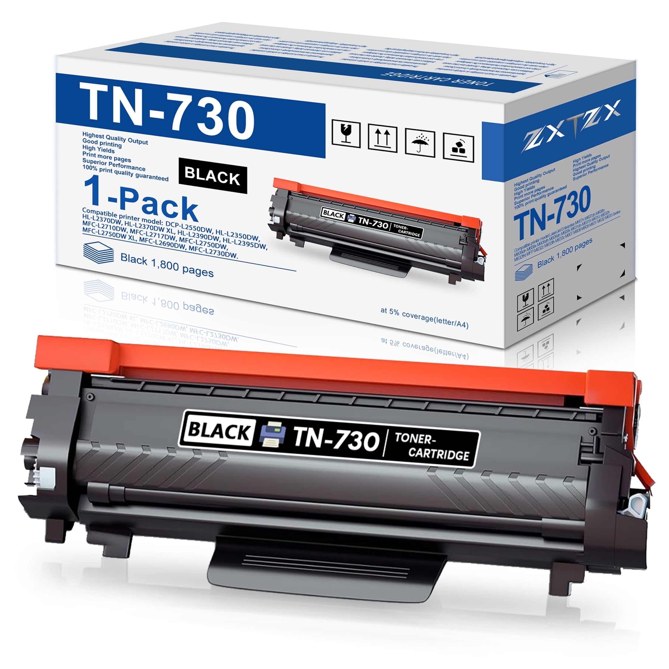 TN 730 Toner Cartridge Compatible for Brother TN730 Black Toner ...