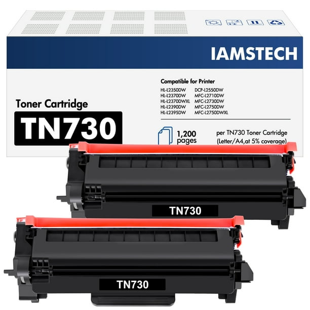 TN730 Toner Cartridge Replacement for Brother TN-730 TN760 HL-L2350DW ...
