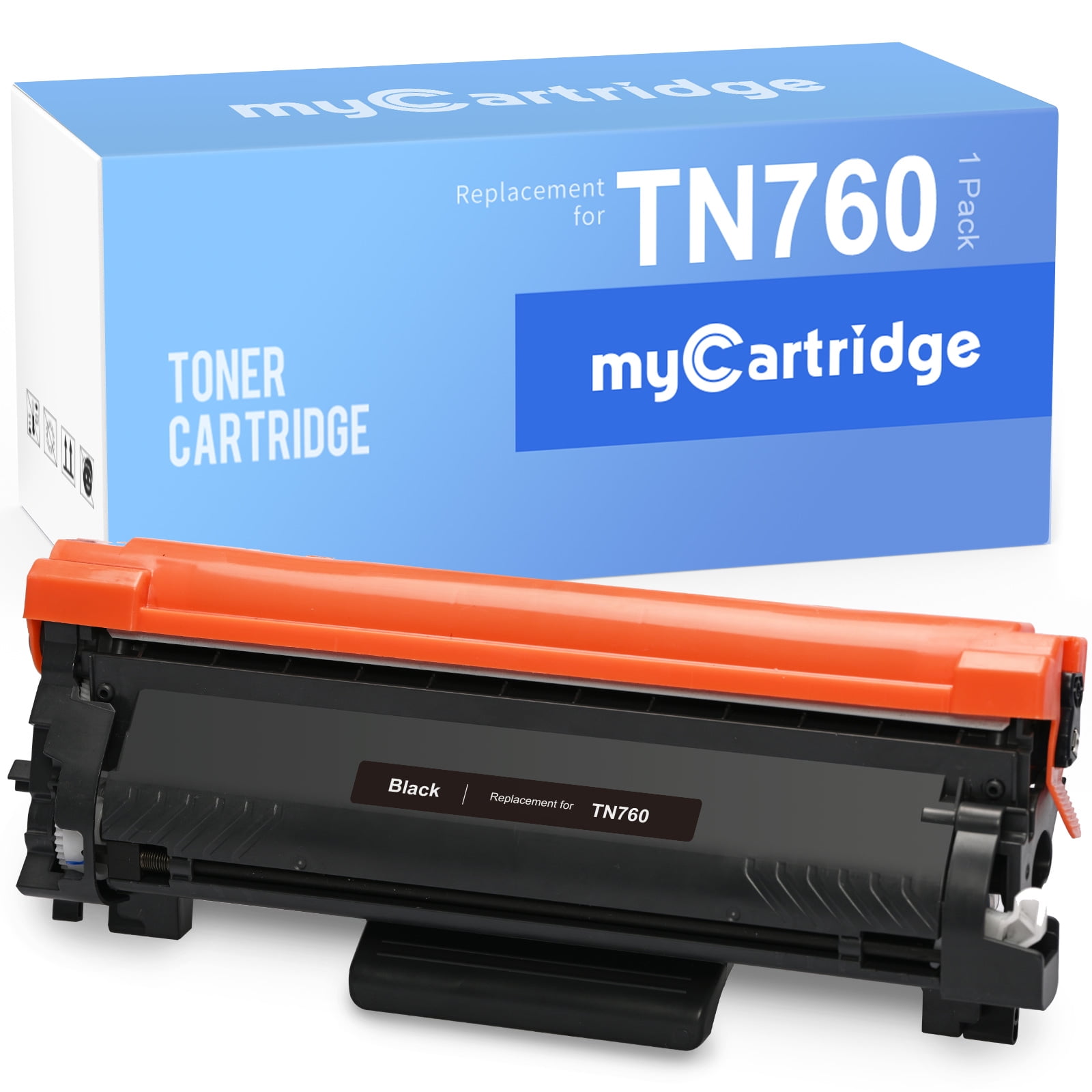 TN760 TN-760 Toner Cartridge Replacement for Brother TN730 TN-730 for ...