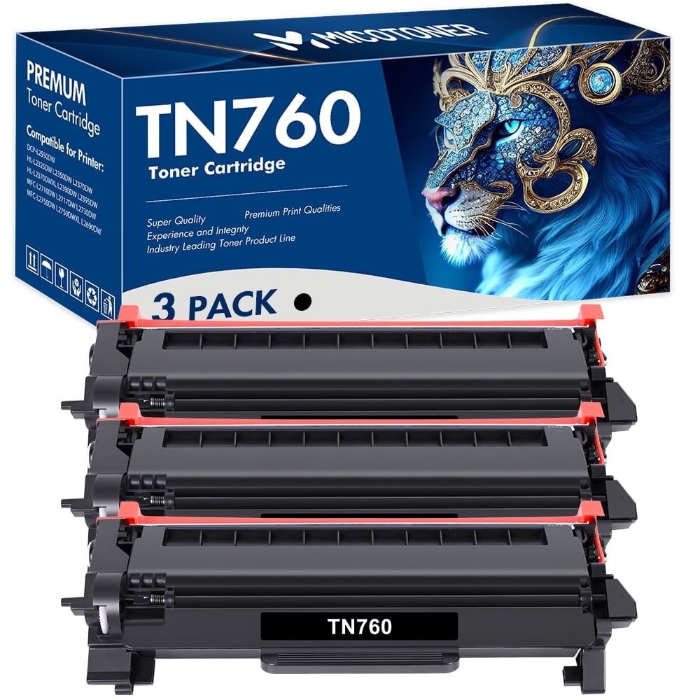 TN760 TN730 Toner Cartridge Compatible for Brother TN-760 TN730 TN-730 ...