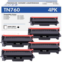Brother Genuine TN730 Standard-Yield Black Toner Cartridge for Mono ...