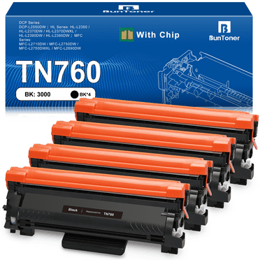 Brother Printer Ink TN310 Standard Yield Toner Cartridge Set, TN310BK ...