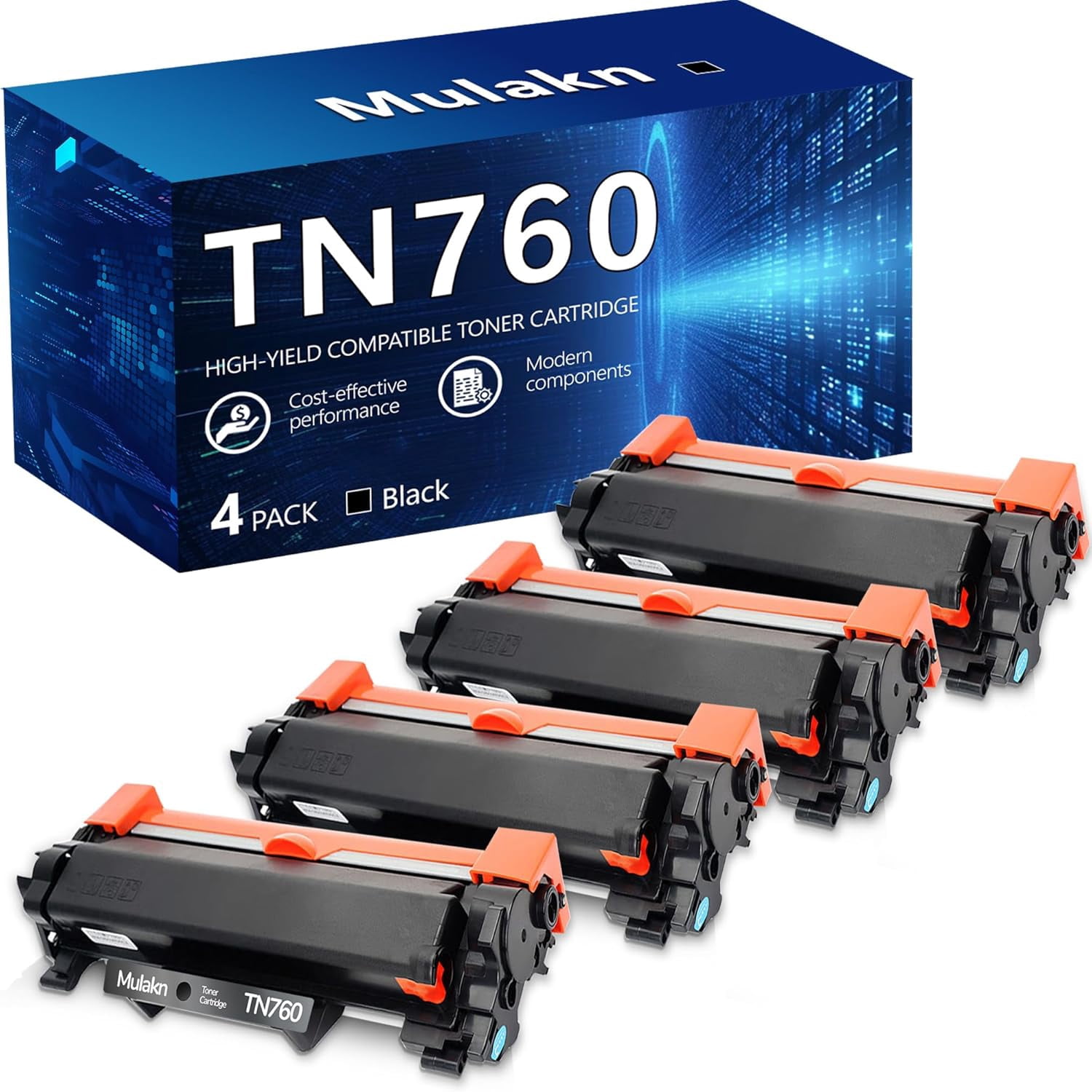 TN760 for TN760 Toner Cartridges Used to MFC-L2750DW MFC-L2710DW HL ...