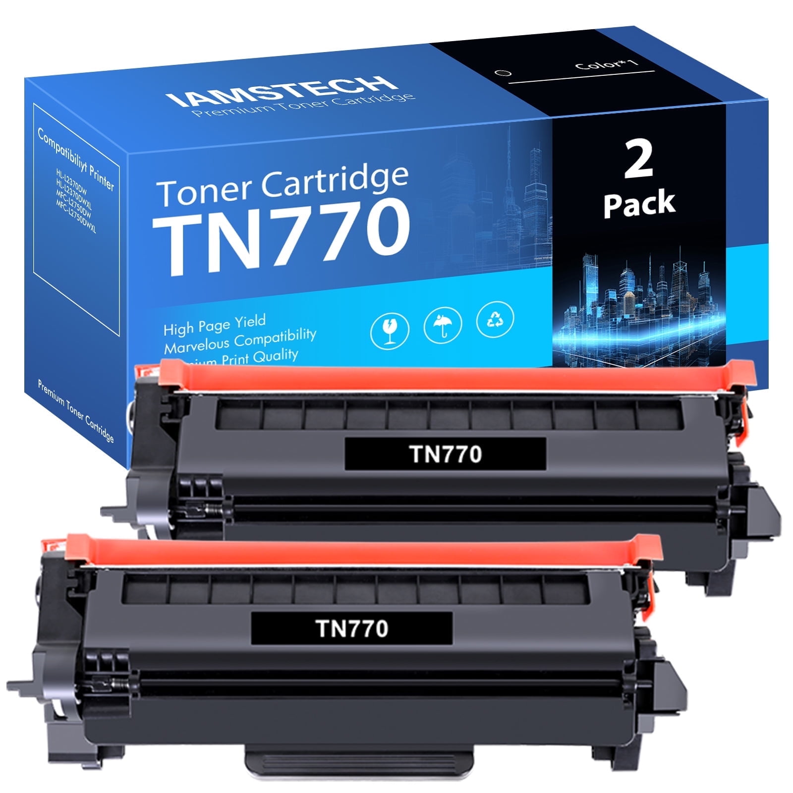 TN770 Toner Cartridge High Yield Compatible for Brother TN-770 TN 770 ...