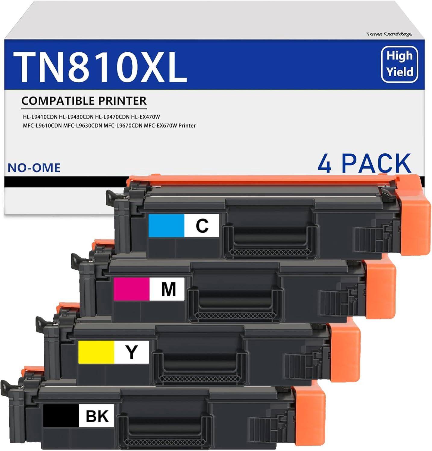 TN810XL TN-810 Toner Cartridge Compatible Replacement for TN810 TN 810 ...