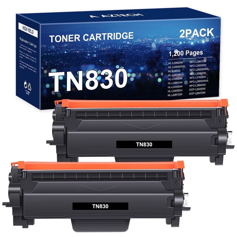 TN830 Toner Cartridge 830 Black Compatible for Brother TN830 TN830XL TN ...