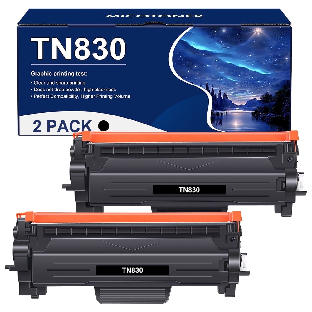 TN830 𝗧𝗡𝟴𝟯𝟬𝗫𝗟 Toner Cartridge Compatible for Brother TN830 TN-830 ...