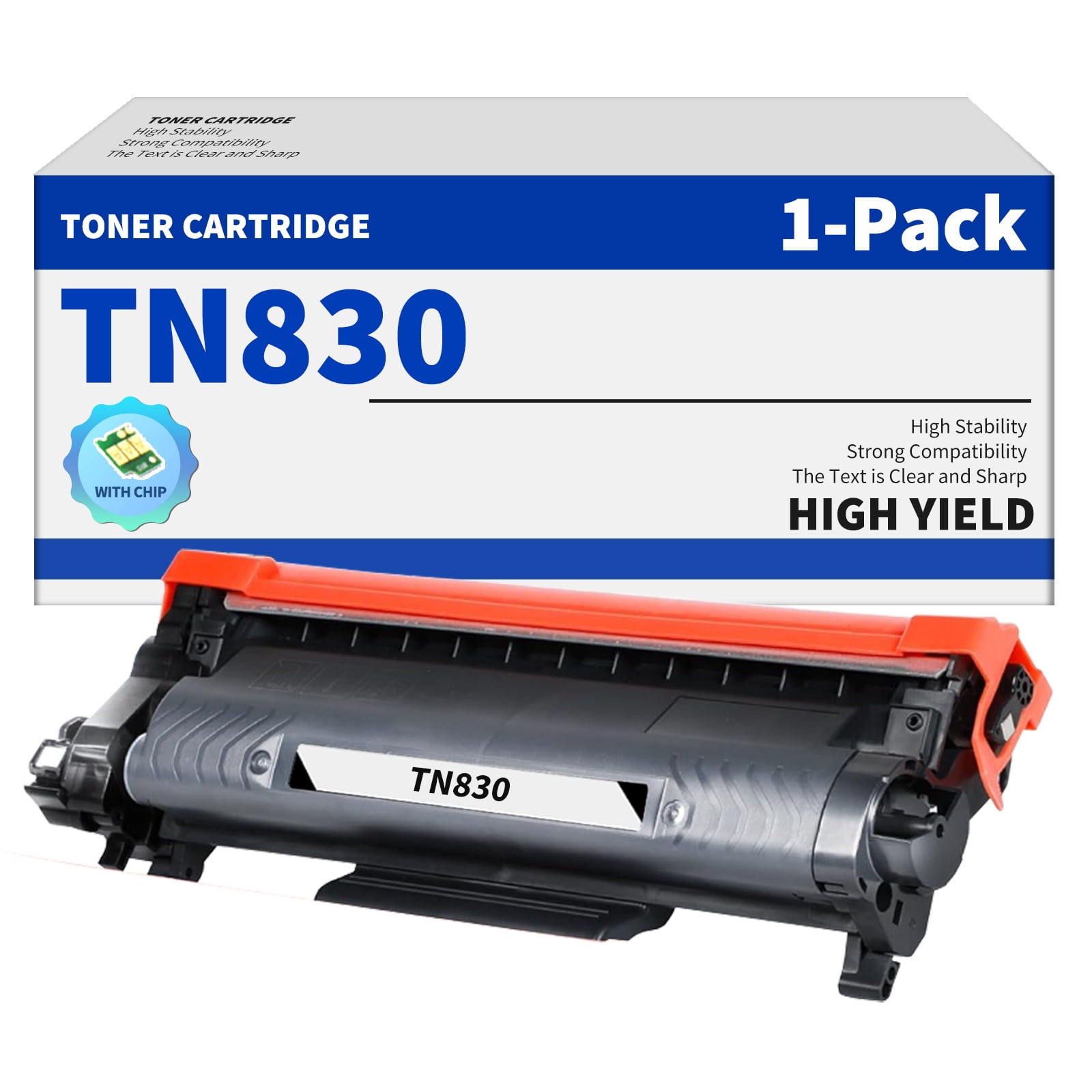 TN830 Toner Cartridge Replacement for Brother TN830 Toner Cartridge TN ...