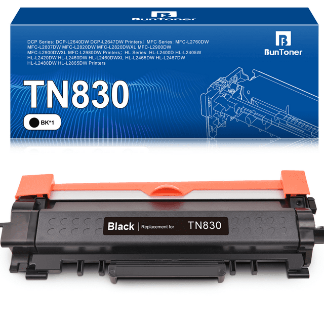 TN830 Toner Cartridge Replacement for Brother TN830 TN-830 Toner ...