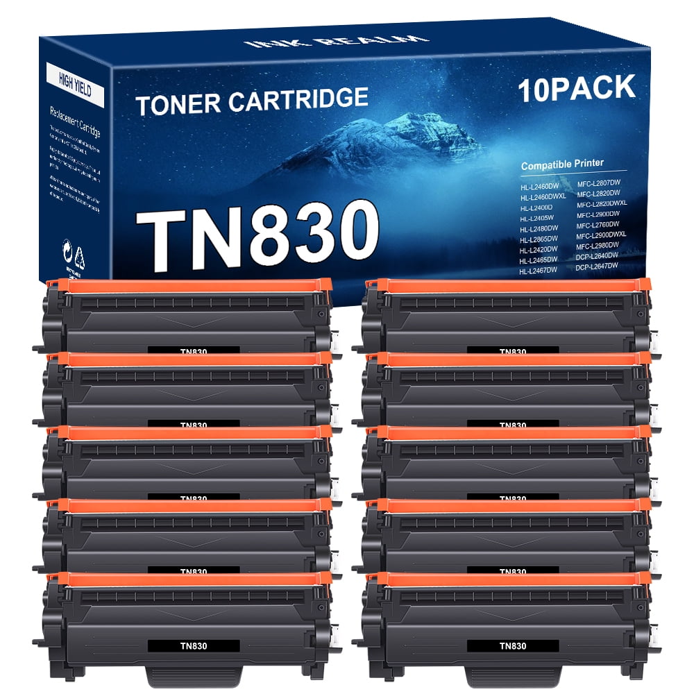 TN830 Toner Cartridge Replacement for Brother TN830XL TN830 TN-830XL ...
