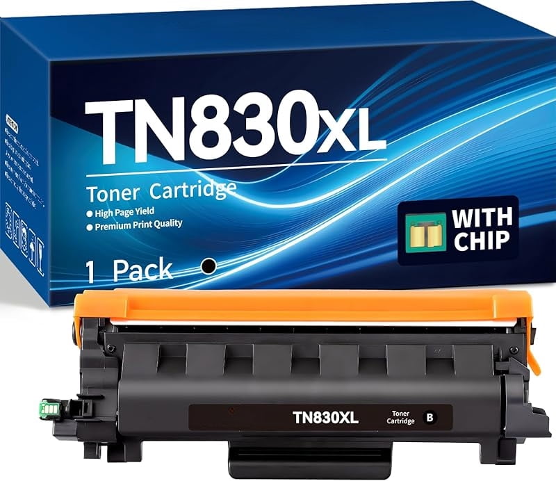 TN830XL Toner Cartridge Replacement for Brother 830XL Toner TN830 ...