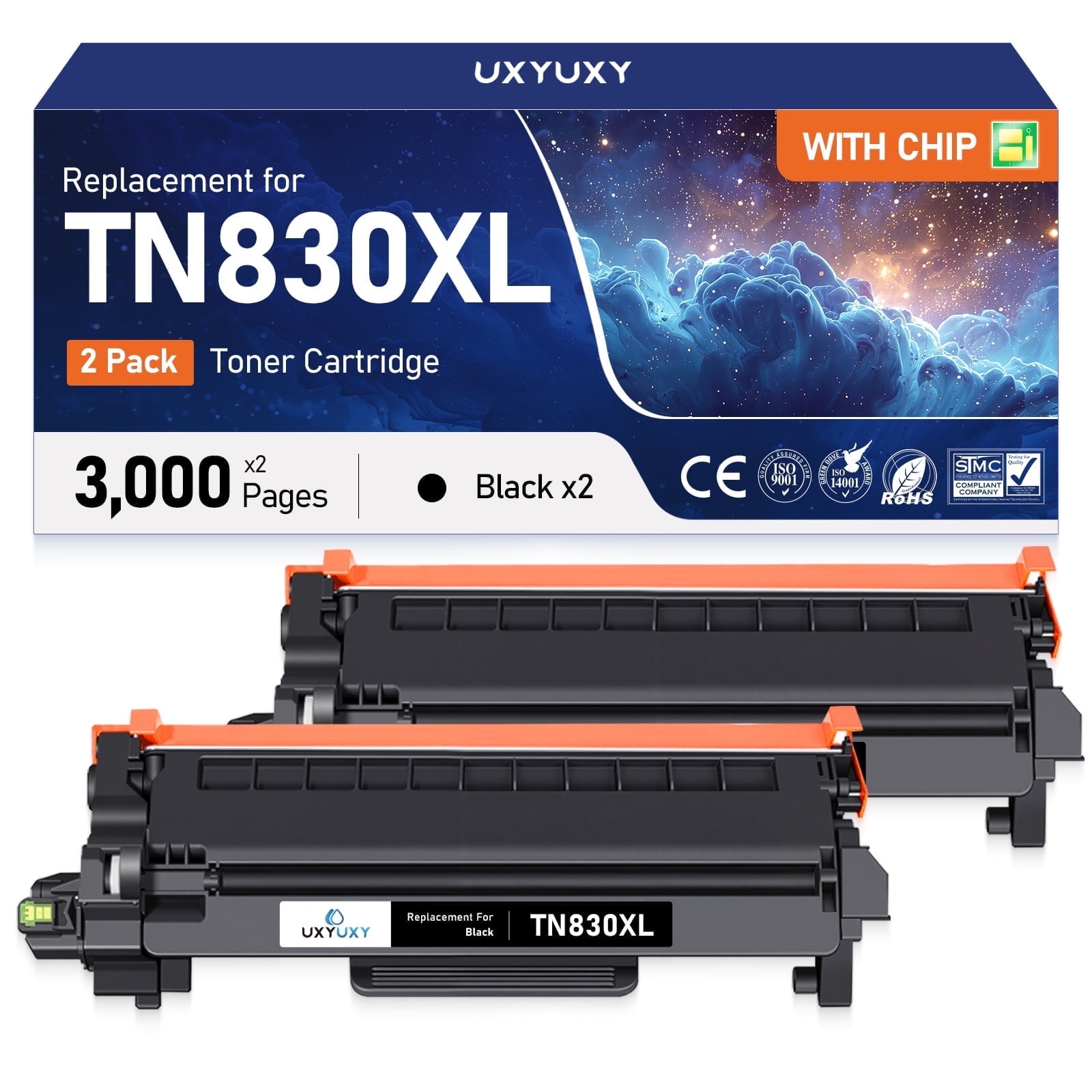 Free Shipping! UYXYU TN830XL Toner Cartridges Replacement for Brother ...