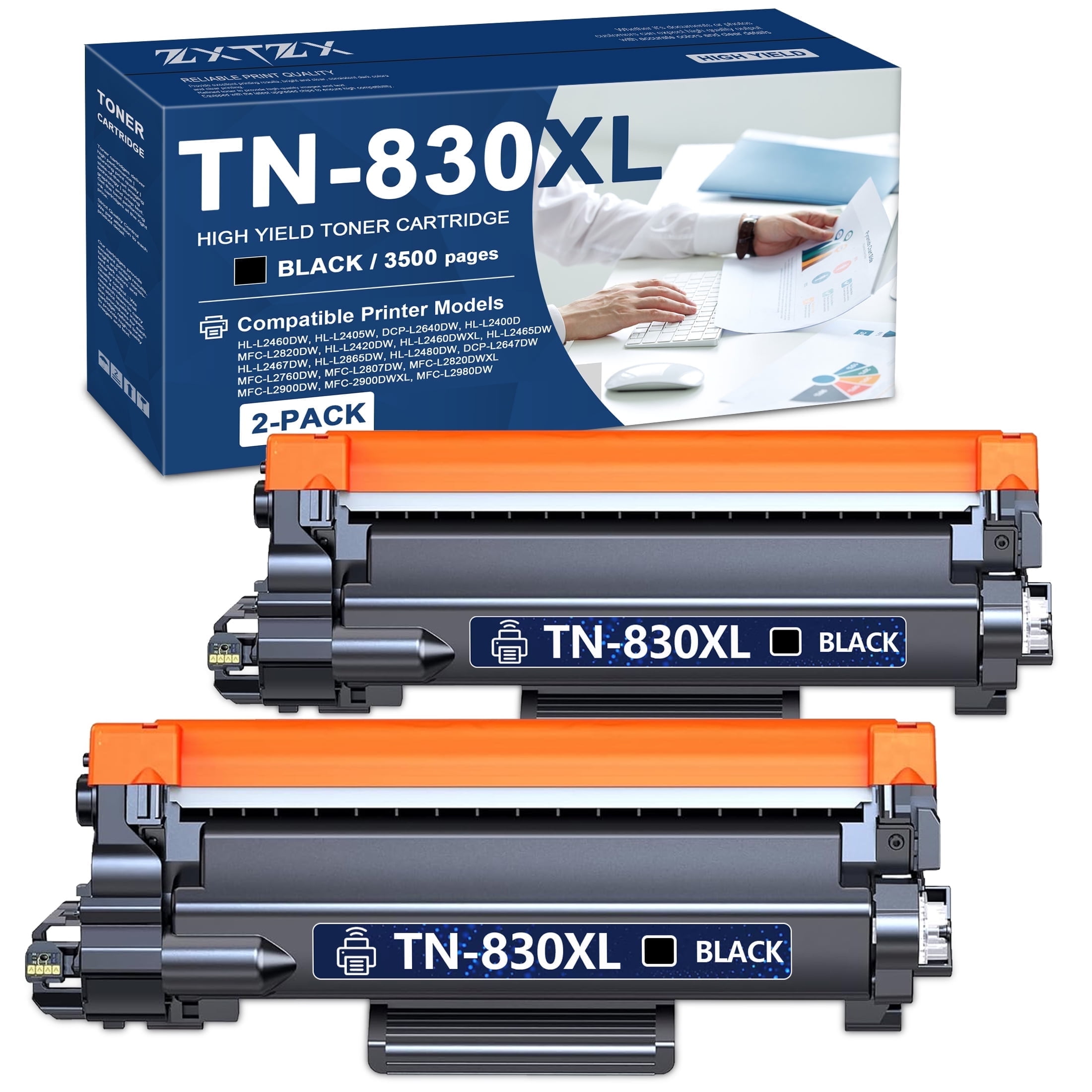 TN830XL Toner Compatible for Brother TN830 XL toner cartridge MFC ...