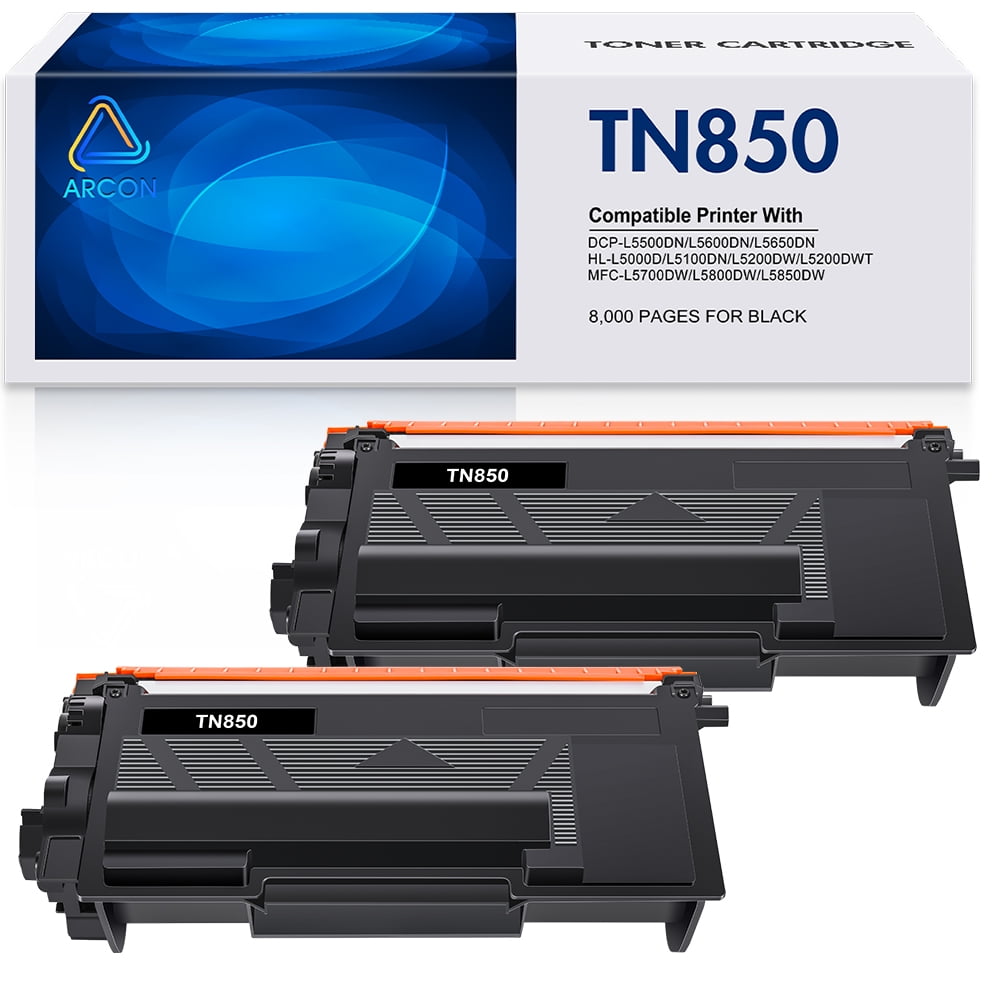 TN850 TN 850 TN820 TN 820 Black High Yield Toner Cartridges for Brother ...
