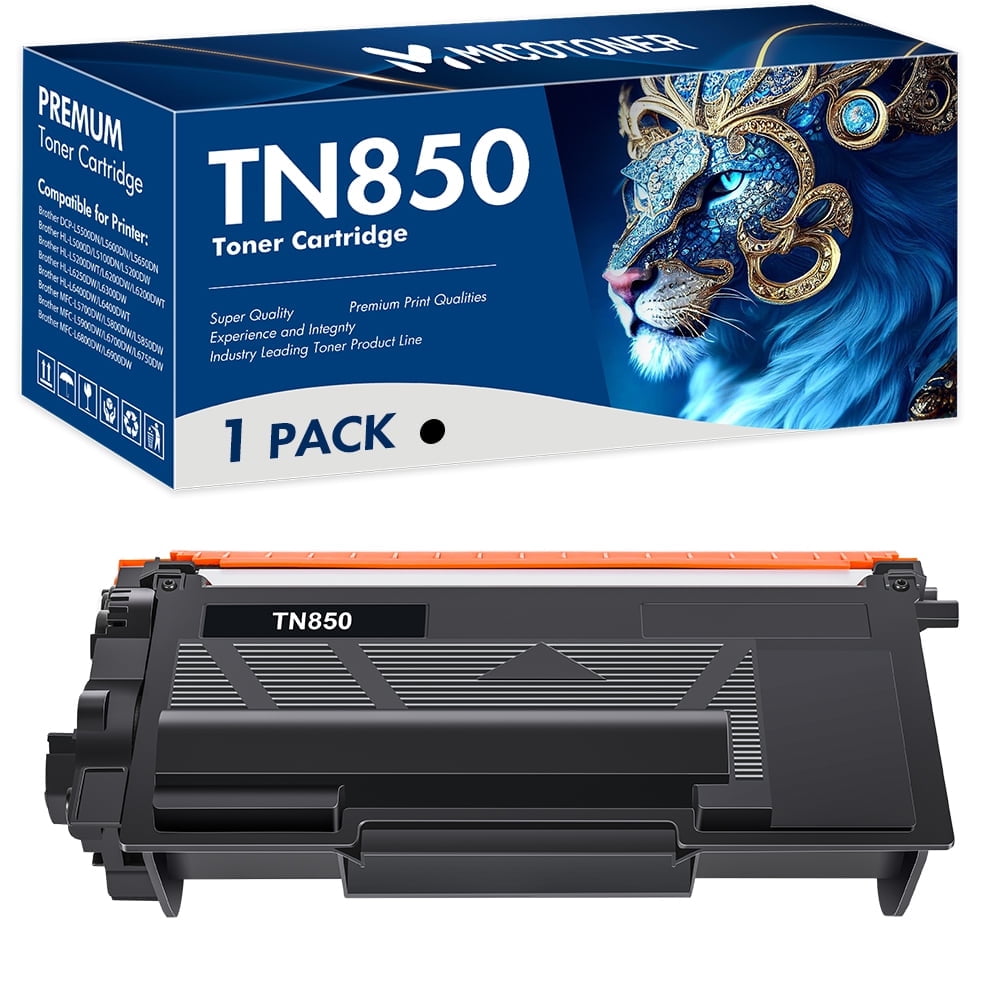 TN850 Toner Cartridge Compatible for Brother TN850 TN 850 TN-850 TN820 ...