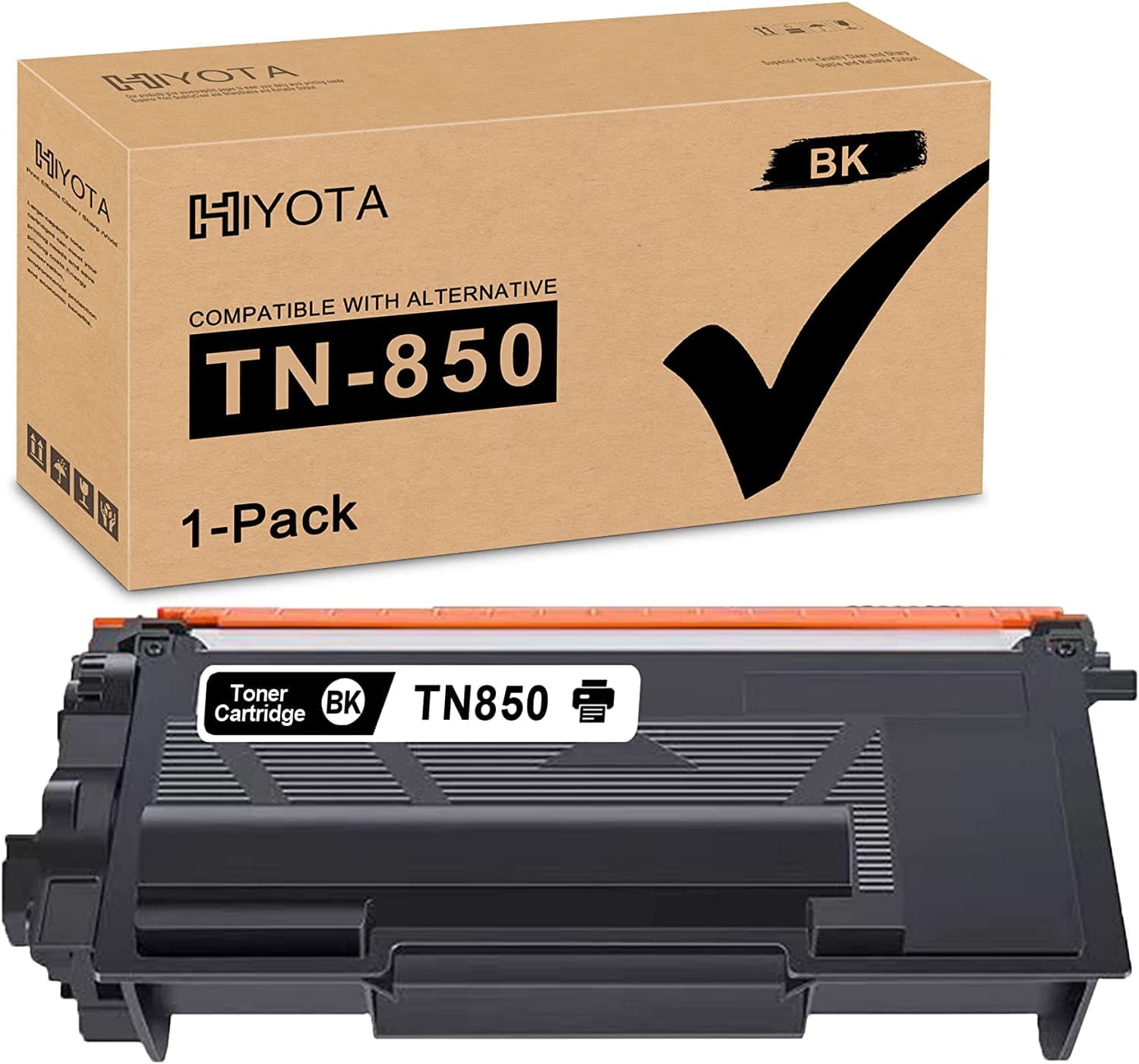 LUMSON TN850 Toner Cartridge, Black, High Yield, 1-Pack, Compatible ...
