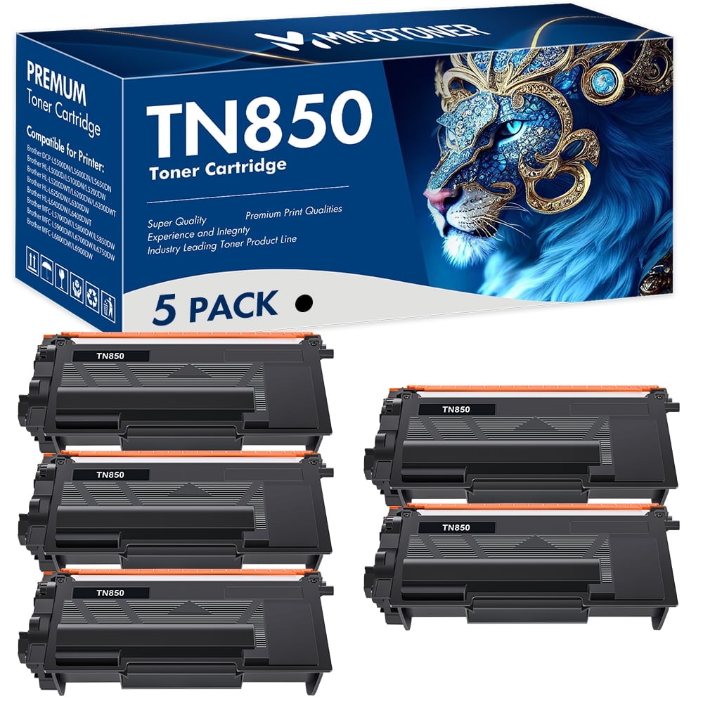 TN850 Toner Cartridges Compatible for Brother TN850 TN 850 TN-850 TN820 ...