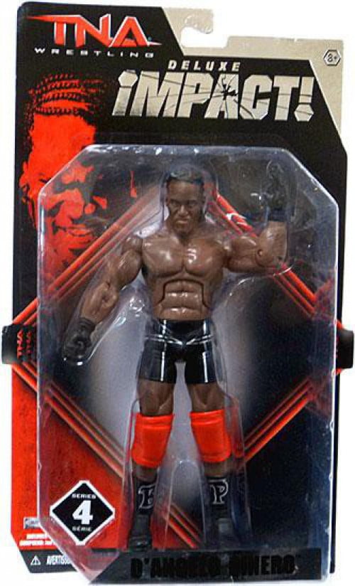 TNA Wrestling Deluxe Impact Series 4 D'Angelo Dinero Action Figure ...