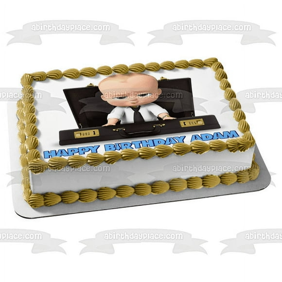Boss Baby Girl Cake Topper