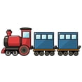 TNCT's Cartoon Train Edible Icing Image Cake Topper - Walmart.com