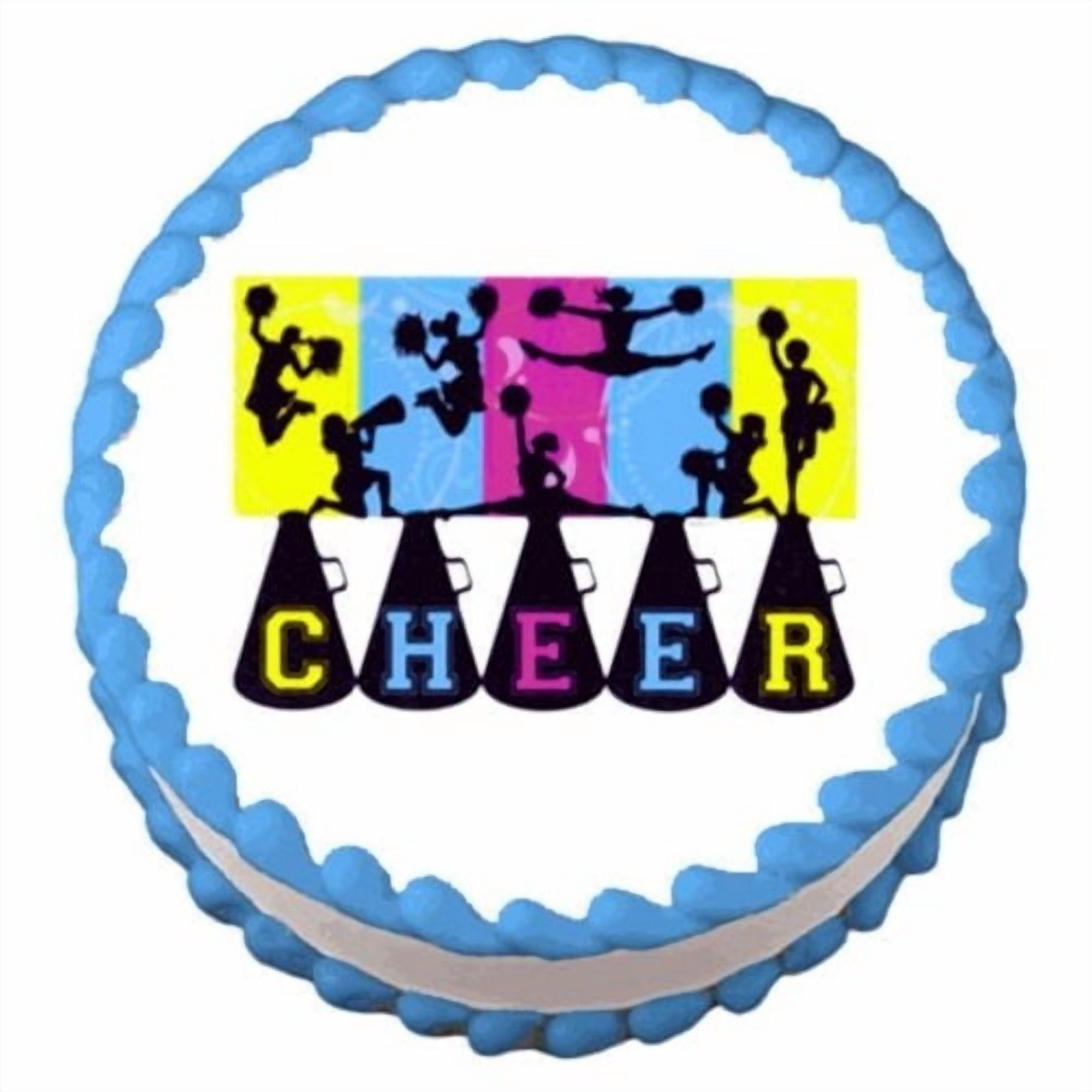 TNCT's Cheer (Cheerleading) Edible Icing Image Cake Topper-1/4 Sheet or ...