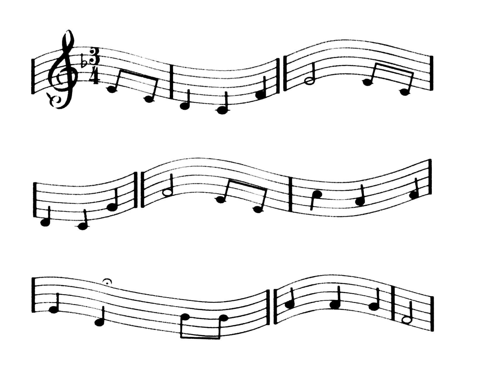 TNCT's Music Notes Edible Icing Image Cake Border Strips-3-2.5"x10.5 ...