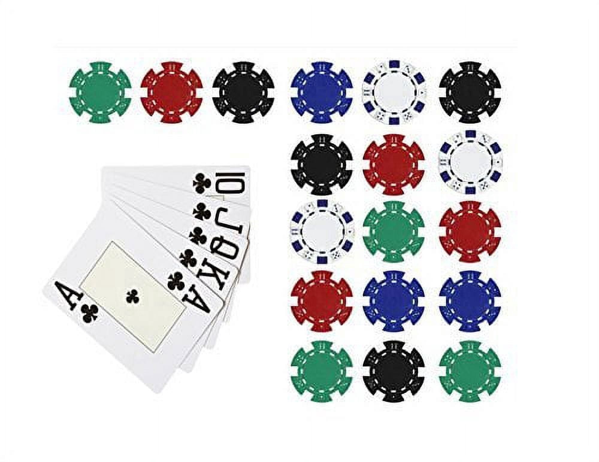 TNCT's Poker Edible Cake Topper Royal Flush in Clubs Cake Topper Casino ...