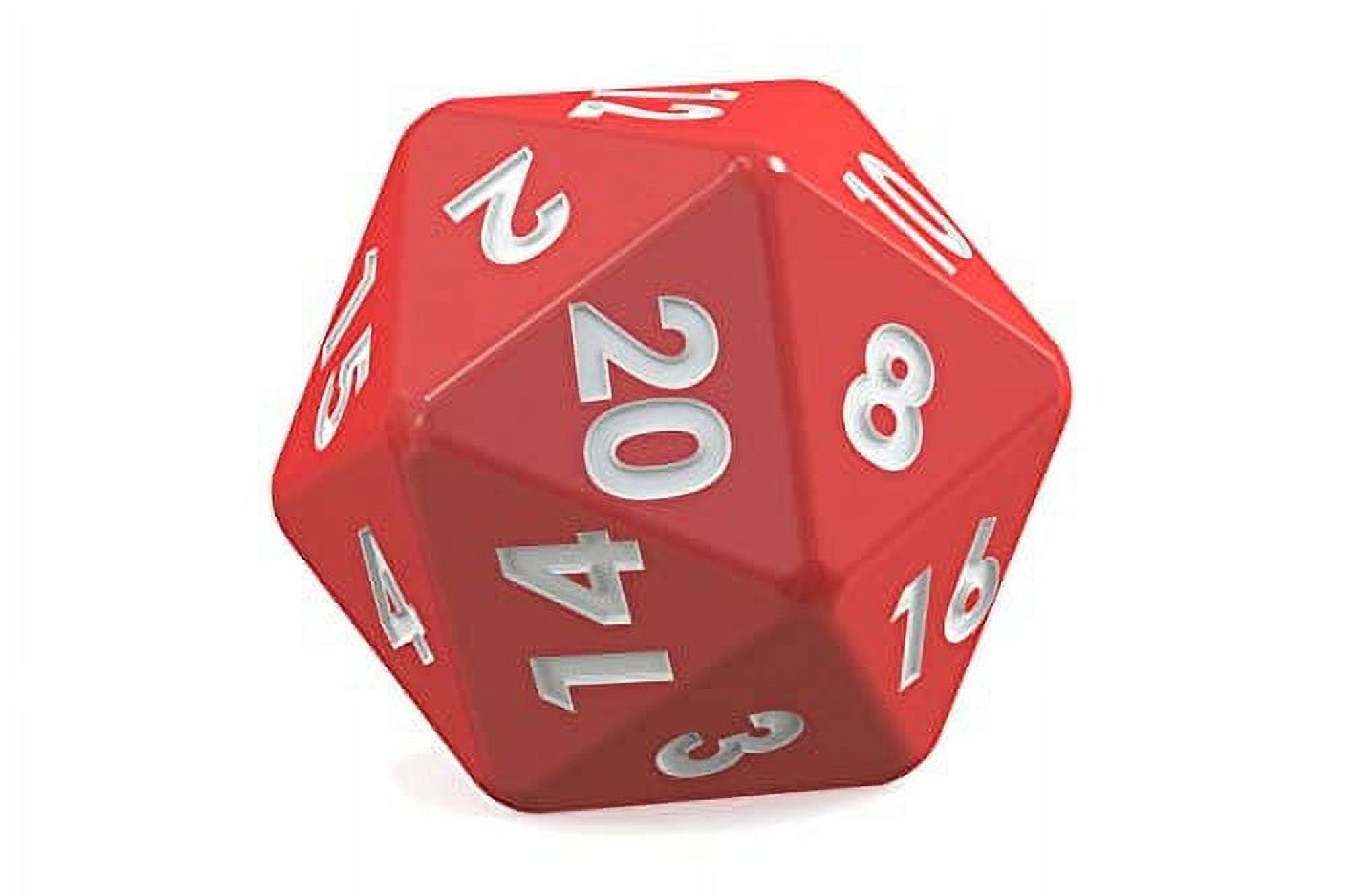 TNCT's Red D20 Dice Gaming Edible Icing Image Cake Topper-1/4 Sheet or ...