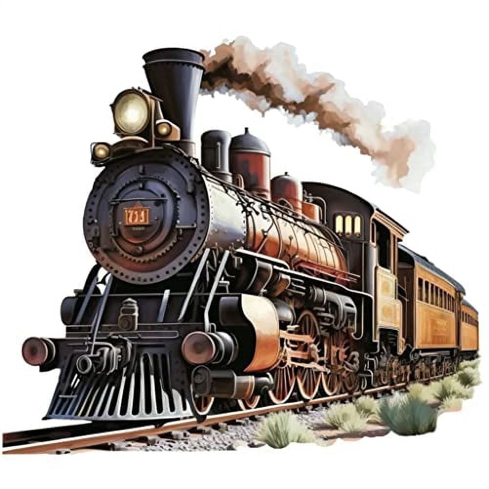 TNCT's Steam Train #7 Edible Icing Image Cake Topper-8 Inch Round or ...