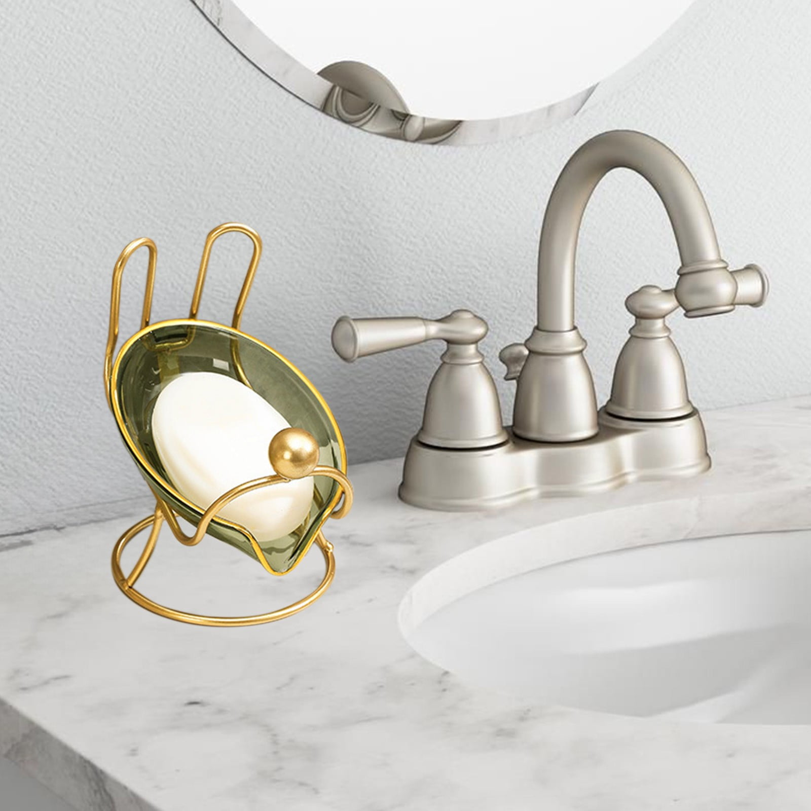 TNDBKQWR Decorative Soap Dish Holder Dish Soap Container Soap Box ...