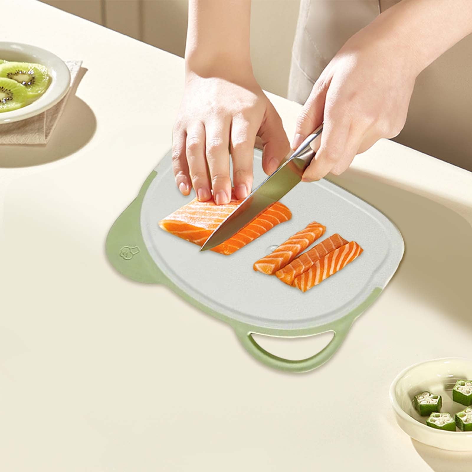 TNDBKQWR Kitchen Chopping Boards Kitchen Cutting Boards for Countertop ...