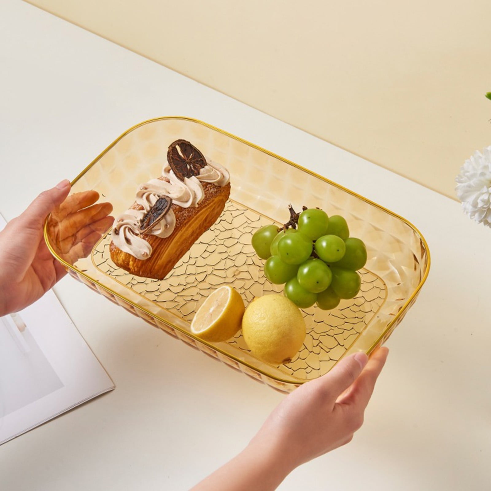 TNDBKQWR Kitchen Vegetable Tray Snack Tray Fruit Trays for Serving for ...